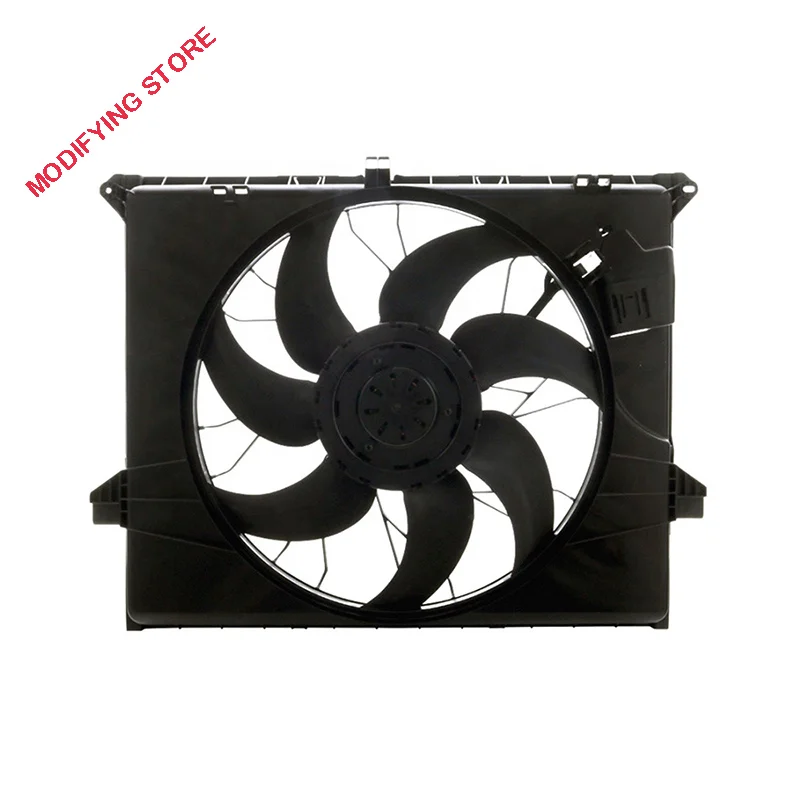 라디에이터 냉각 팬용 1645000493, 메르세데스 M W164 R W251 V251 ML350 ML500 ML280 ...