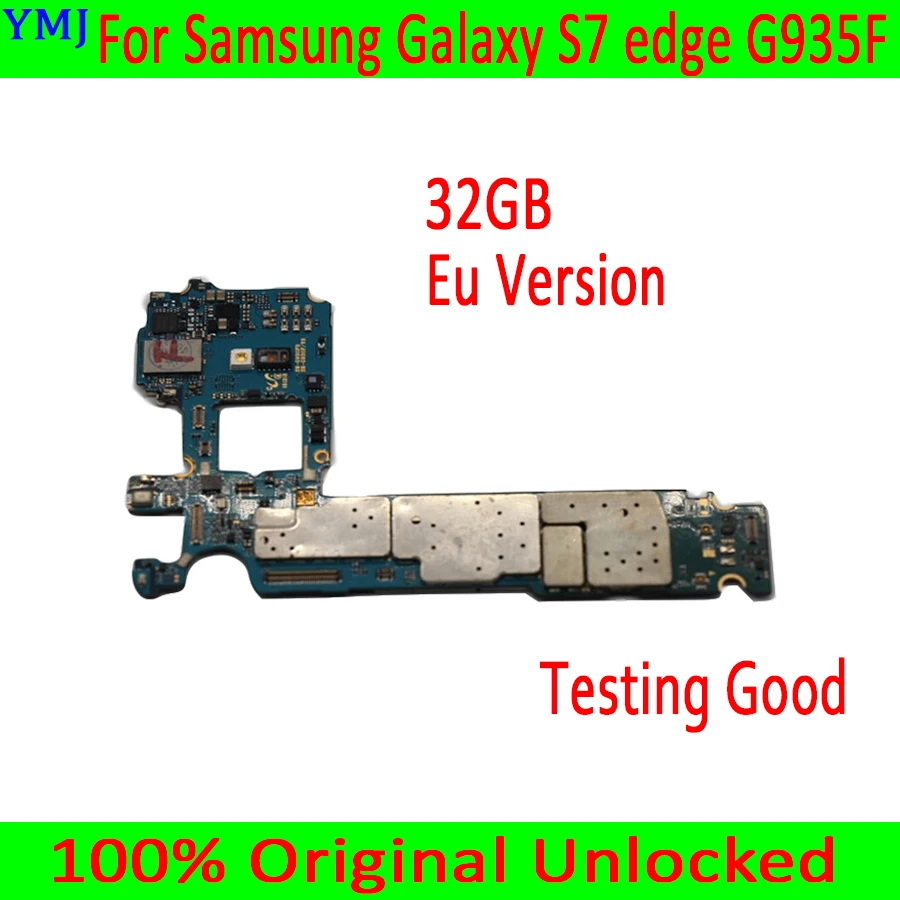 Original unlocked for Samsung Galaxy S7 edge G935F Motherboard,EU ...