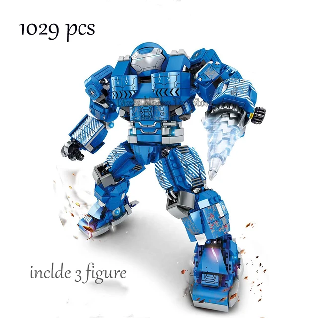 Lego Iron Man 3 Hulkbuster Blue