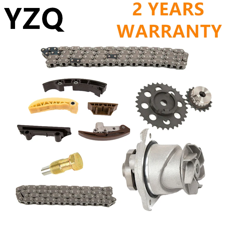 03H109503 03H109465 엔진 타이밍 체인 텐셔너 냉각수 펌프 세트, 아우디 Q7 VW CC Passat ...