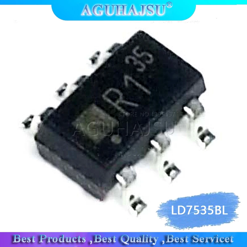 5 sztuk LD7535BL SOT23 6 LD7535B SOT LD7535 SOT23 LCD SMD nowy oryginał ...