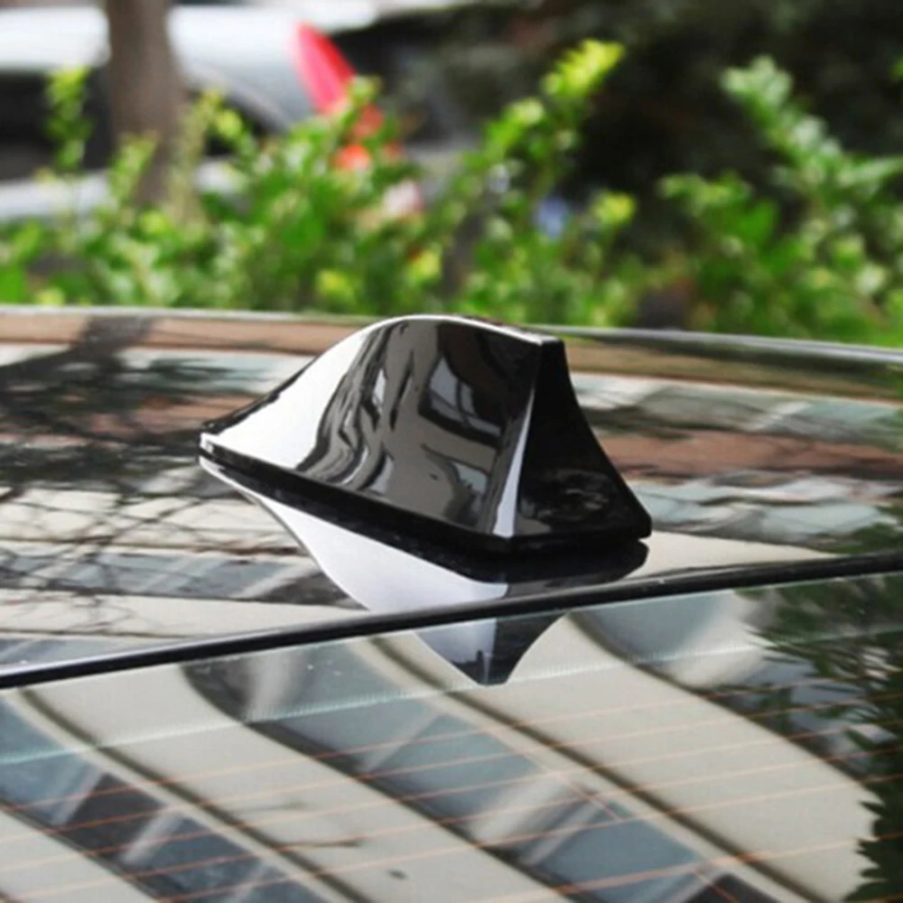 Blank Radio Car Shark Fin fm Antenna Signal External Sticker Antena For ...