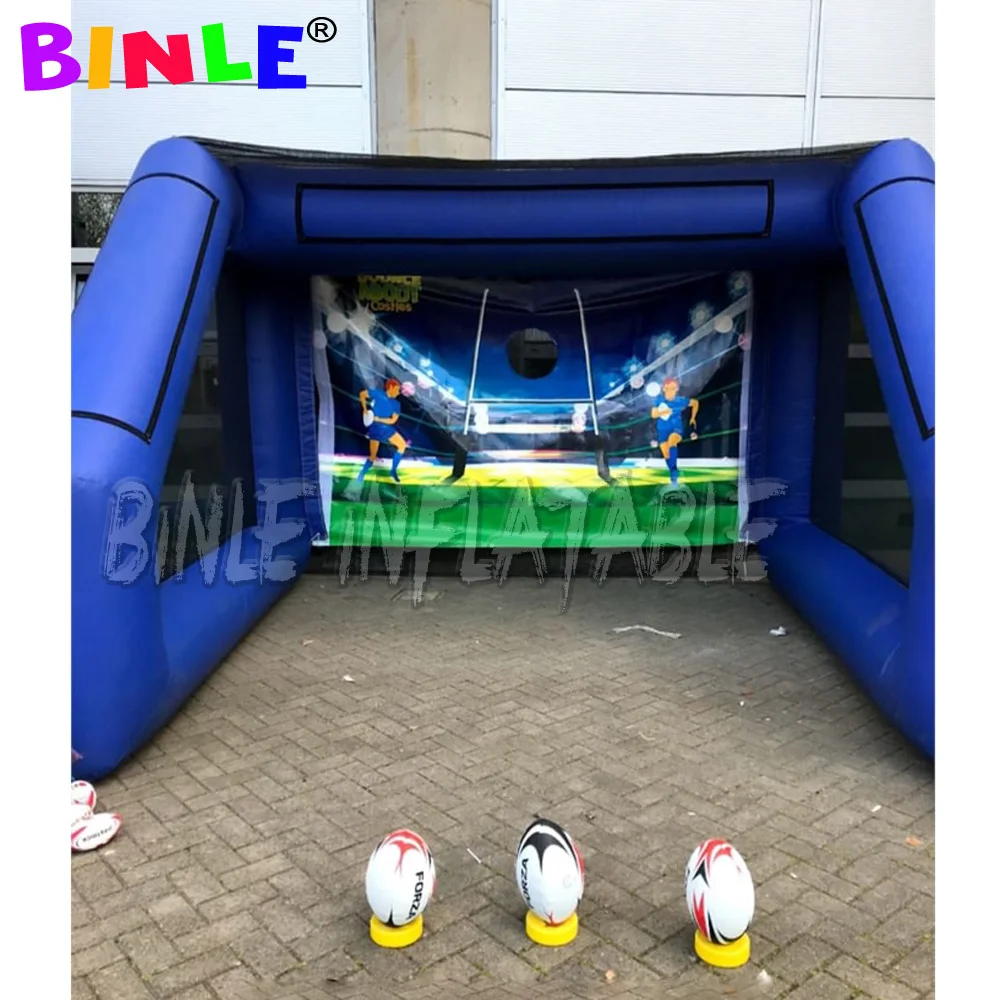 3-6mx3m-square-Inflatable-American-football-toss-game-Challenge-sports ...