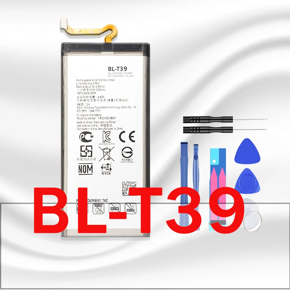 LG 교체용 Lg 휴대폰 배터리 BL-T39, LG G7 G7 + G7ThinQ LM G710, 3300mAh 100% 신형 ...