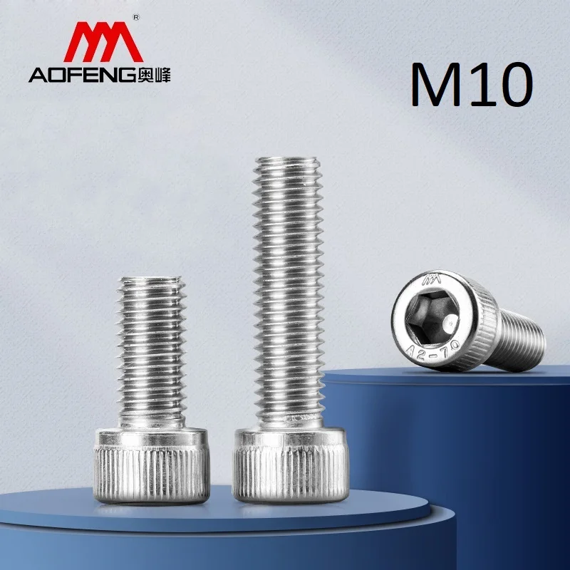 Tornillos De Cabeza Hexagonal De Acero Inoxidable M10 304 M10 X 12 Tornillos De Cabeza Hexagonal De Acero Inoxidable M10 304 M10 X 12