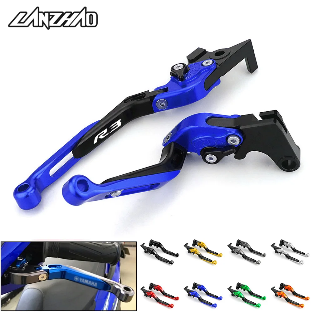 Motorcycle Accessories Brake Clutch Levers Extendable Adjustable Lever ...