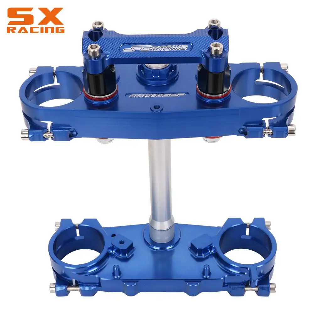 Upper Lower Triple Tree Clamps Steering Stem Handlebar Riser Mount ...