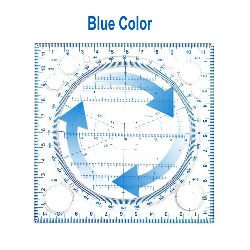 Multifunction Geometric Ruler - Gifts for idea