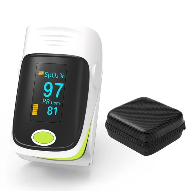 Professional Pulse Oximeter OLED Blood Oxygen Oximeter PR SpO2 Blood ...