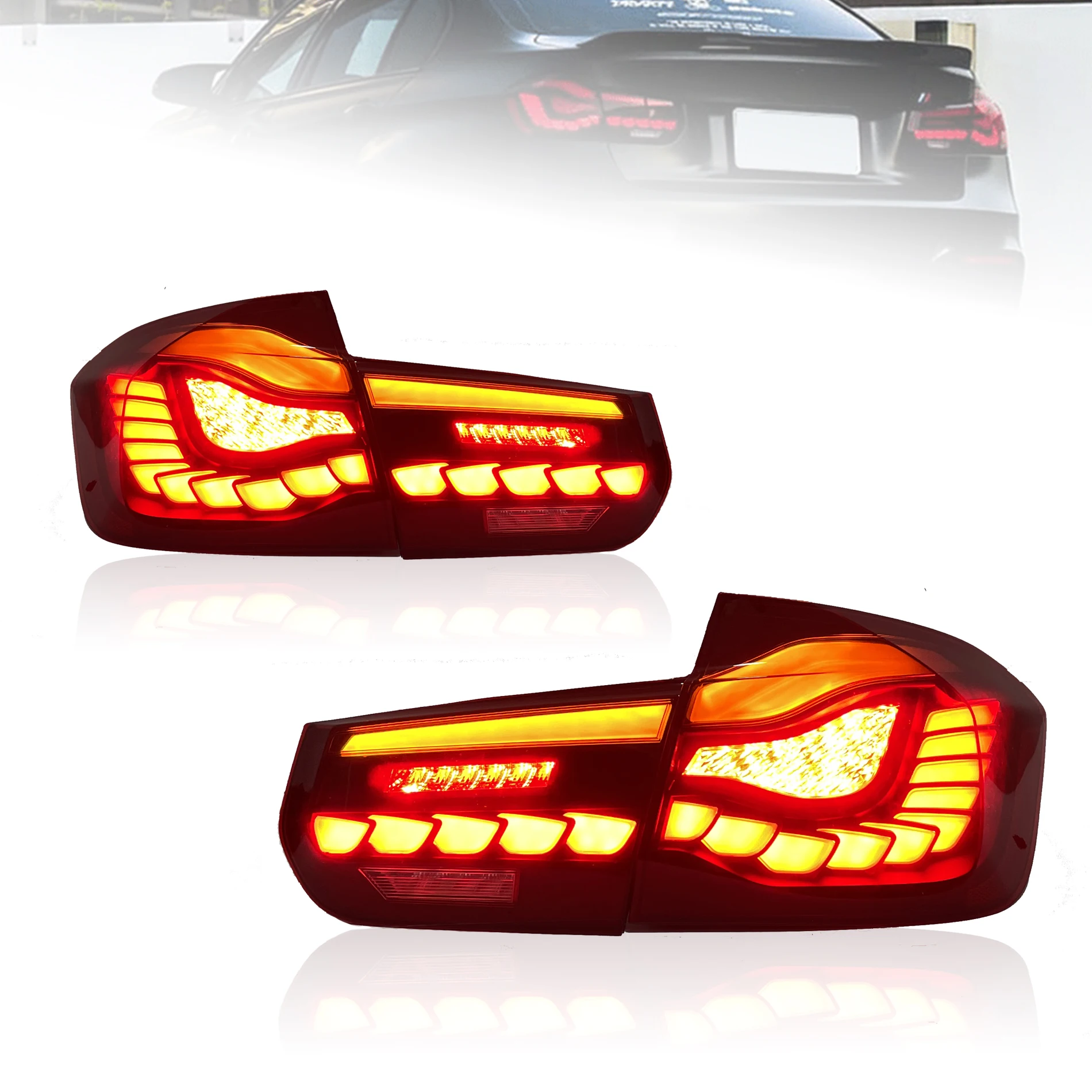 Yum-yum.Yahoo 店TT-ABC OLED Tail Lights for BMW F30 2013-2018 F35 F80 ...