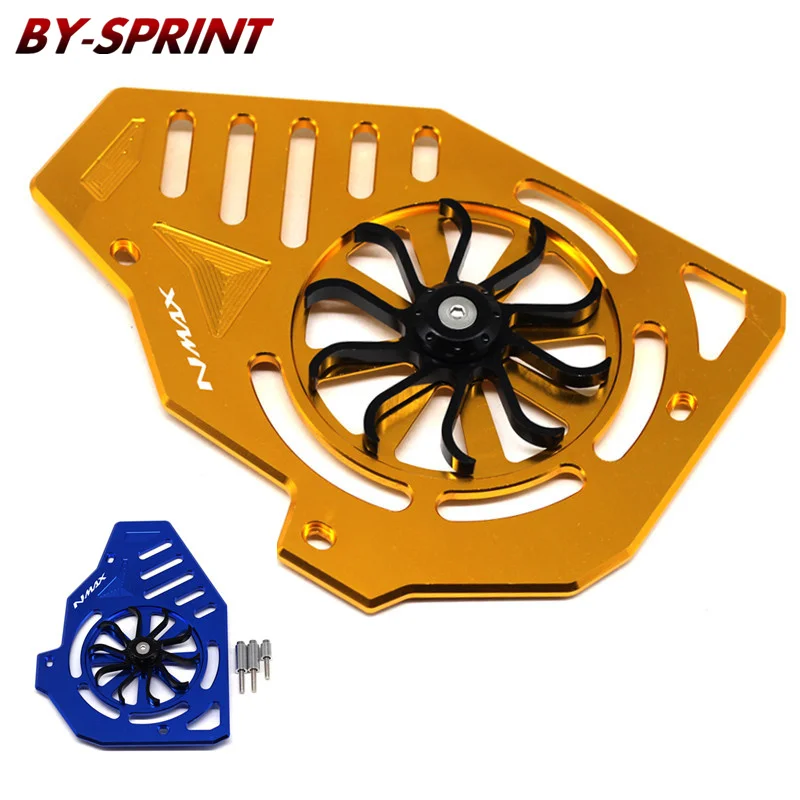 NEW NMAX Motorcycle CNC Rotate Fan Cover Radiator Cover Grille Guard ...