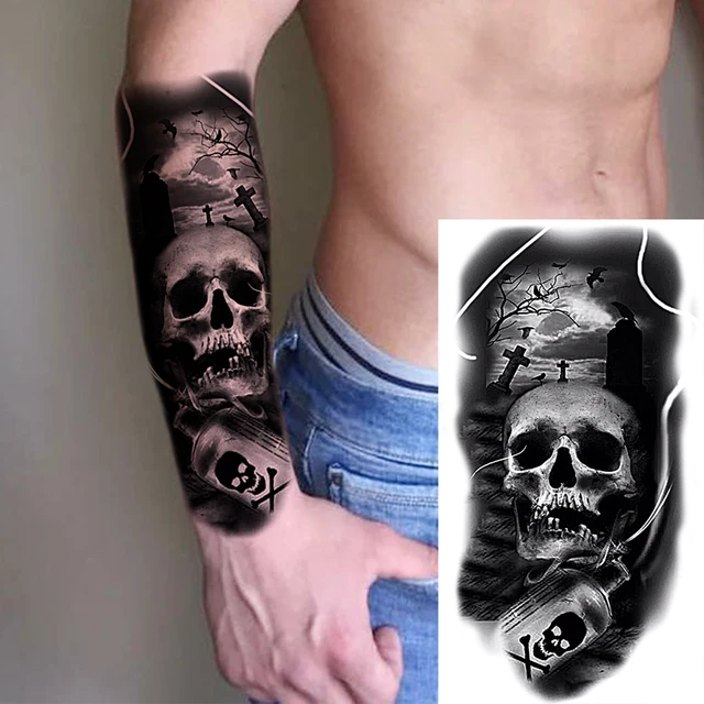 Vampire Skull Tattoo