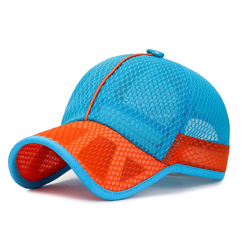 Summer-Toddler-Kids-Baseball-Cap-Breathable-Mesh-Dad-Hat-Adjustable ...