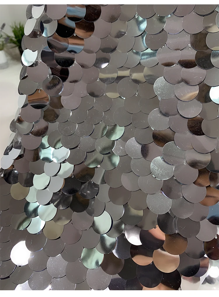 Silver Sequin Pattern