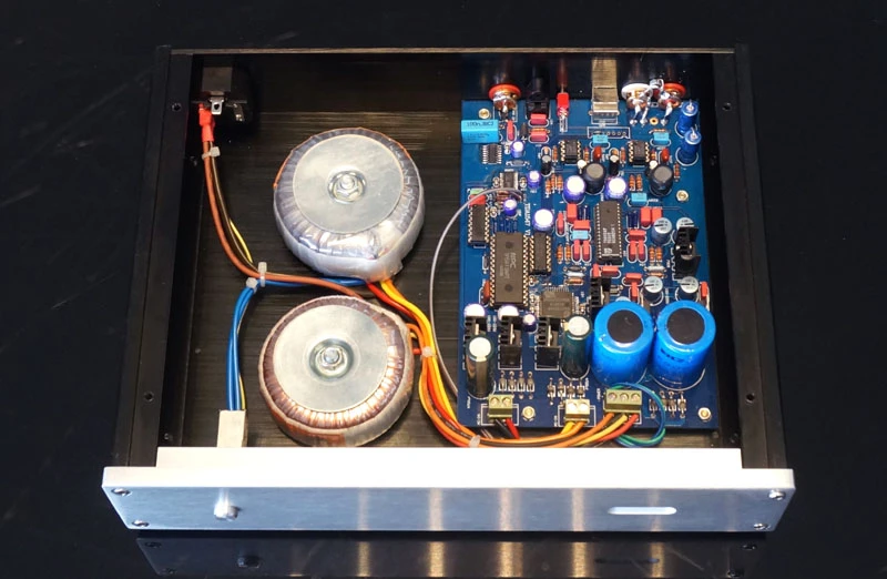 Finished TDA1547 Amplifier Decoder TDA1541 Upgrade DIR9001 + SM5813 ...