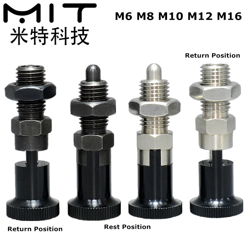 free shipping index Plunger Spring Lock Pin, Spring Indexing Plungers ...