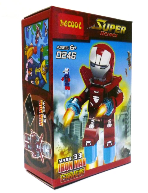 Lego Iron Man Mark 33