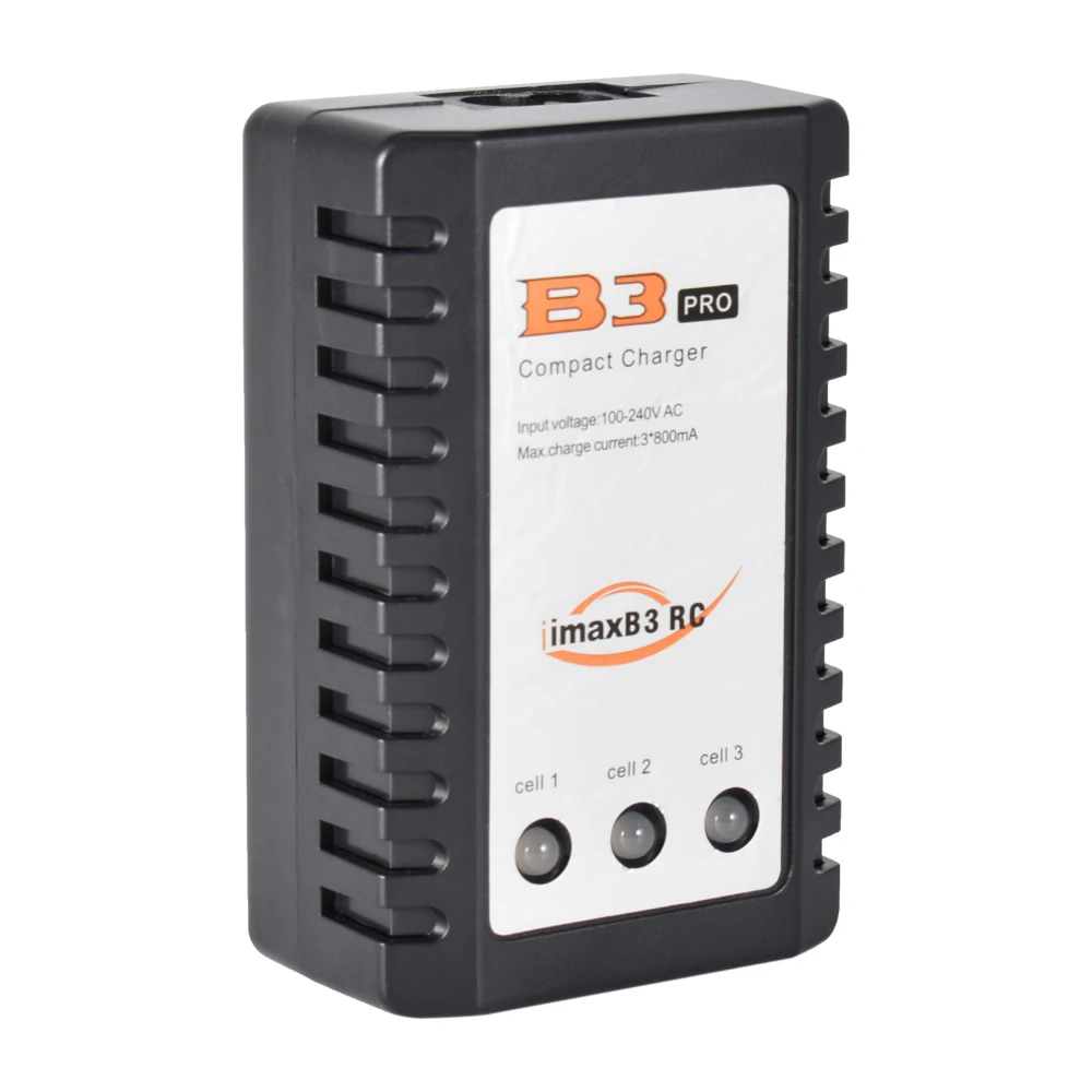 New IMAX B3 Pro RC Compact Charger AC 2S 3S Lipo Battery Adapter 7.4V ...