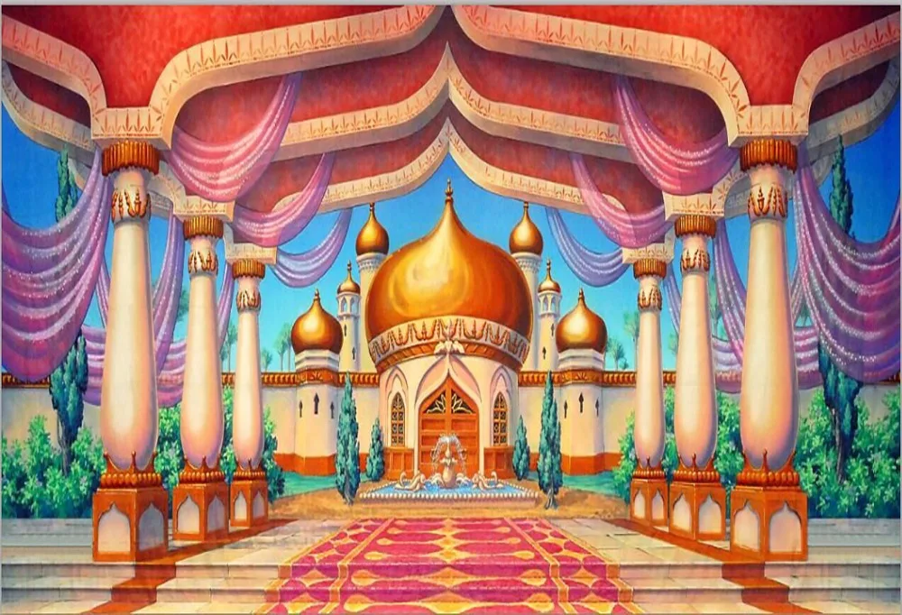 Aladdin Castle Background