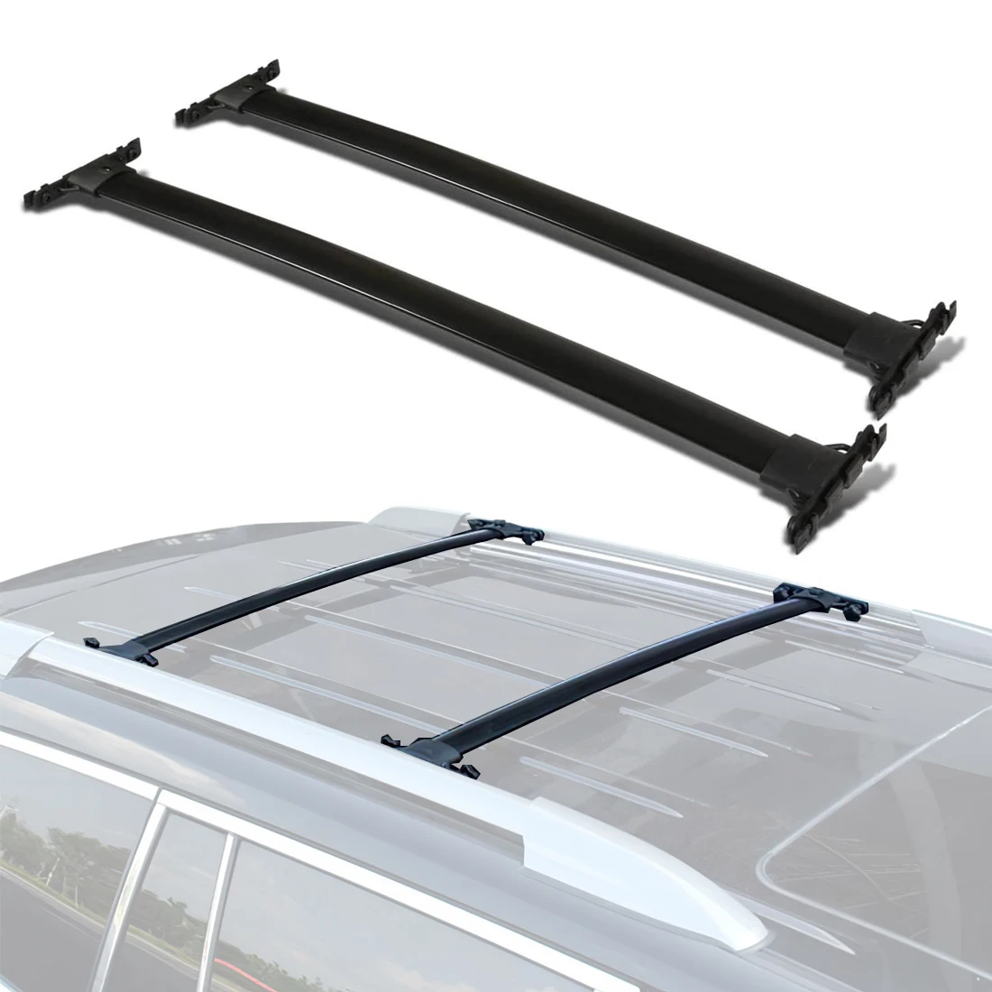 Roof-Rack-Cross-Bar-Rail-Compatible-for-Toyota-Highlander-with-Side ...
