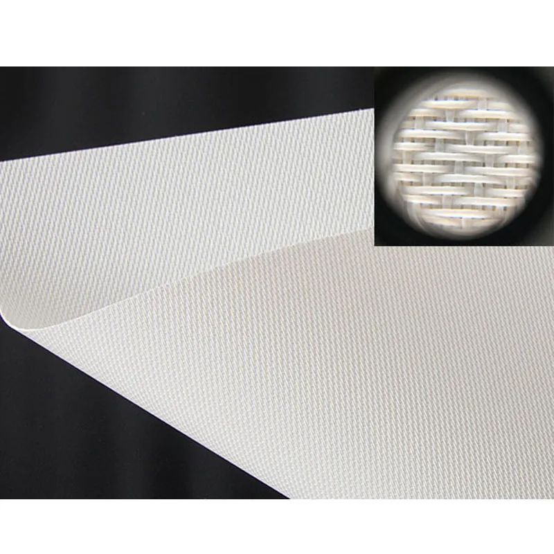 Acoustically Transparent Projector Screen Fabric Sound Acoustic Weave ...