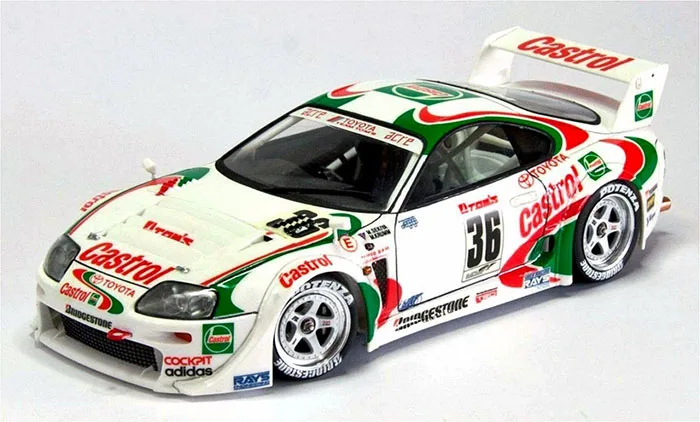 Tamiya JAPAN 24163 Castrol TOYOTA TOM'S SUPRA GT 1/24 Scale Model Kit ...