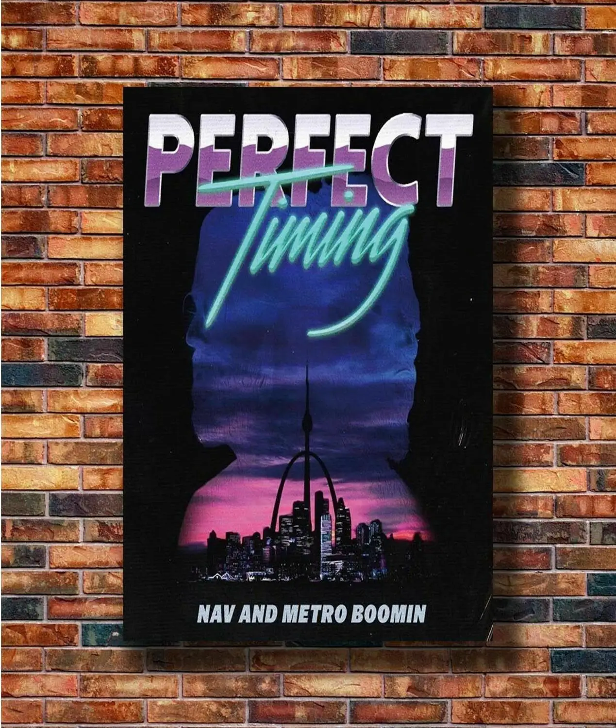 Minute Nav Feat Playboi rapero Hip Music Singer, tela de seda, póster ...