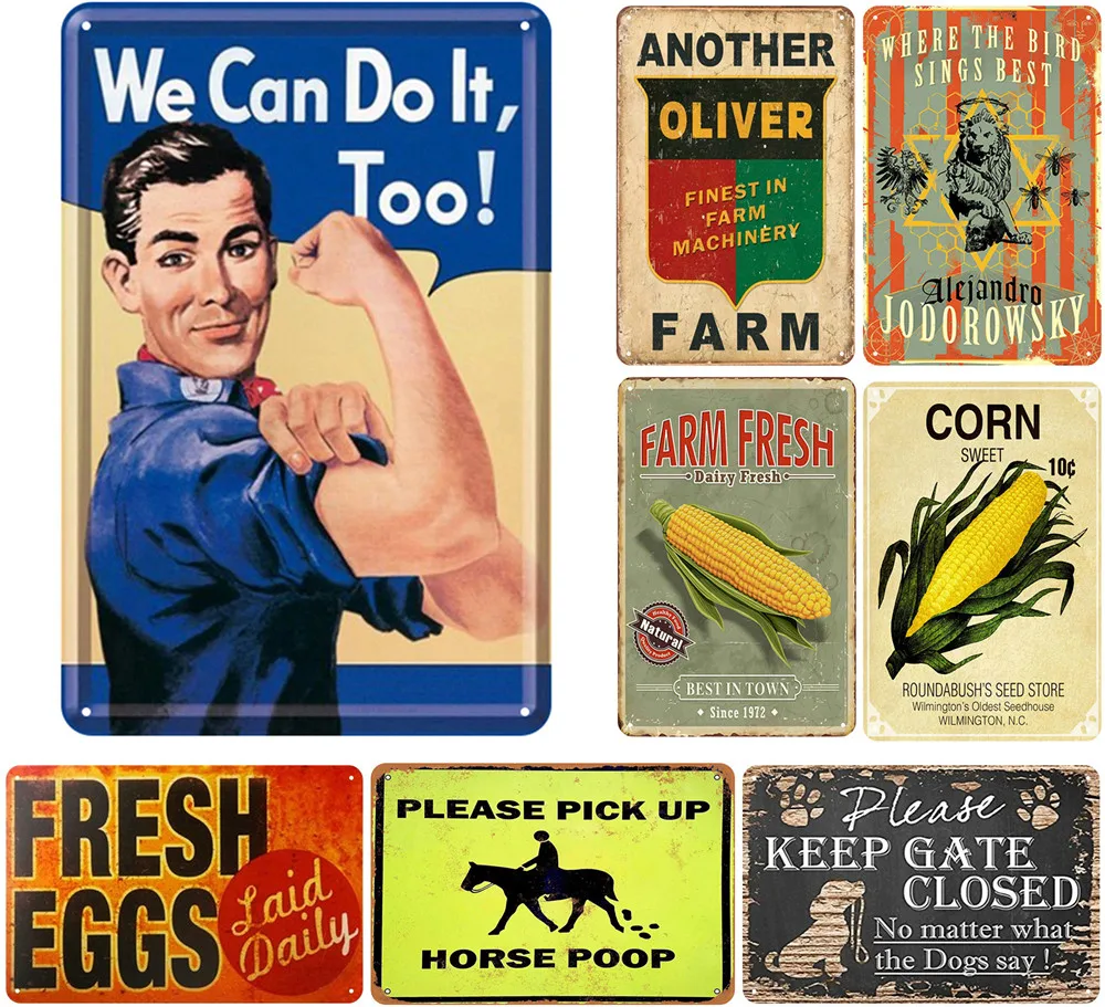 Oliver Farm Signs