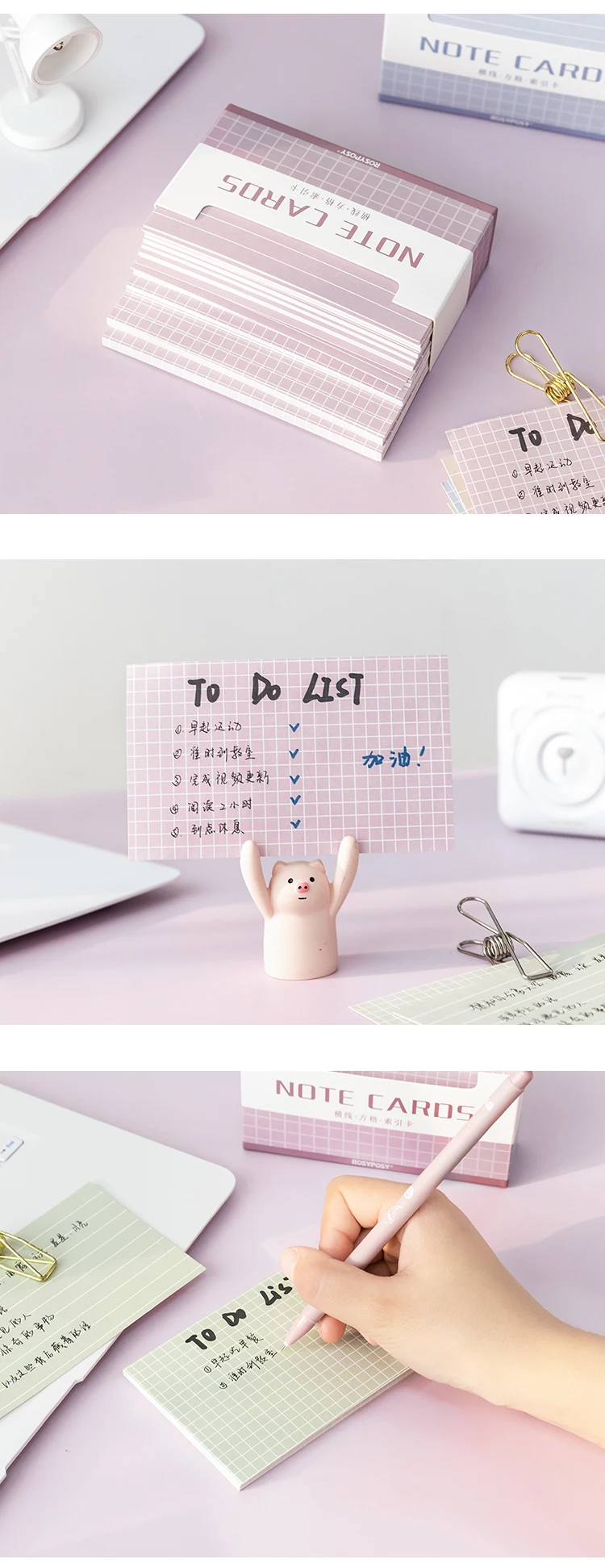 CAHIER,f--bloc notes avec liste de contrôle, 150 feuilles, bloc notes ...