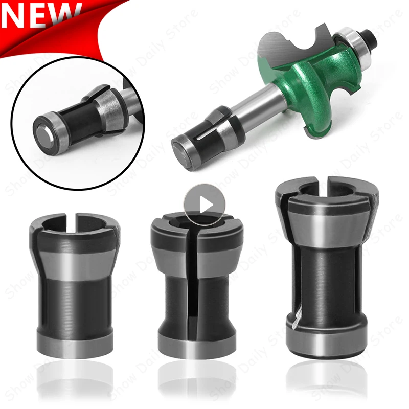 3PCS/Set Precision Collets 6.35mm 8mm 6mm Collet Chuck Engraving ...