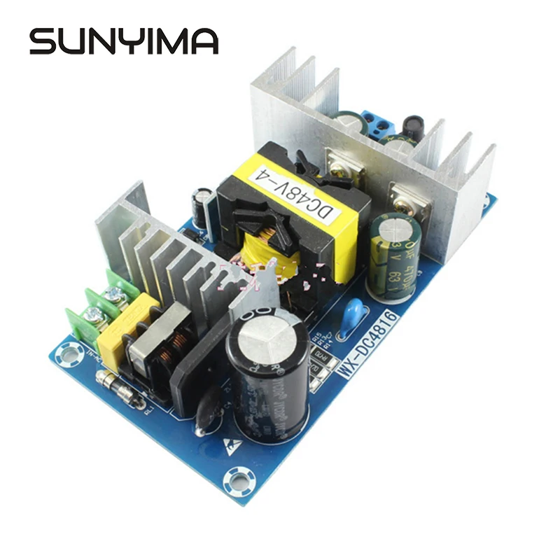 SUNYIMA 200W AC DC Switching Power Supply AC220V To DC48V 2A 3A 4A ...