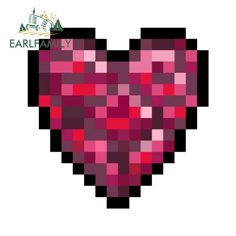 EARLFAMILY 13cm x 13cm Funny Terraria Life Crystal Car Sticker Fuel ...