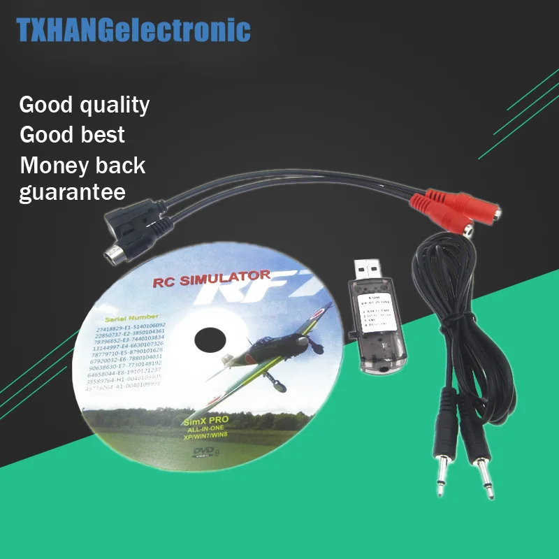 22 In 1 Rc Flight Simulator Cable For G7 Phoenix 5.0 Aerofly Xtr Vrc ...