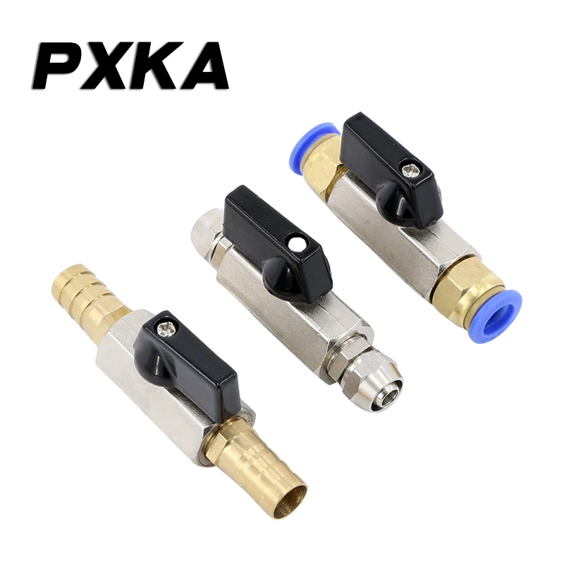 Pneumatic-mini-ball-valve-air-pump-valve-switch-deflation-water-valve ...