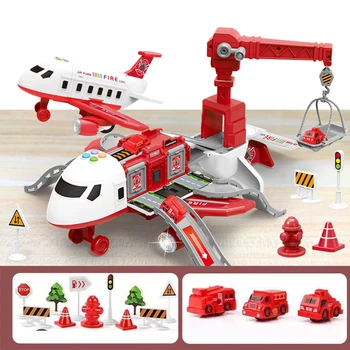 XL Airplane Vehicle Play Sets (3 Styles) Police, Construction or ...