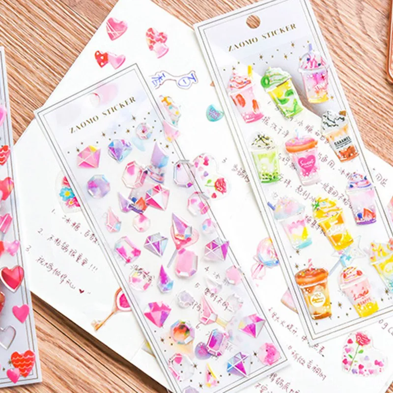 Kawaii Drawing PVC Transparent Organizer Calendar Diary Book Cartoon ...