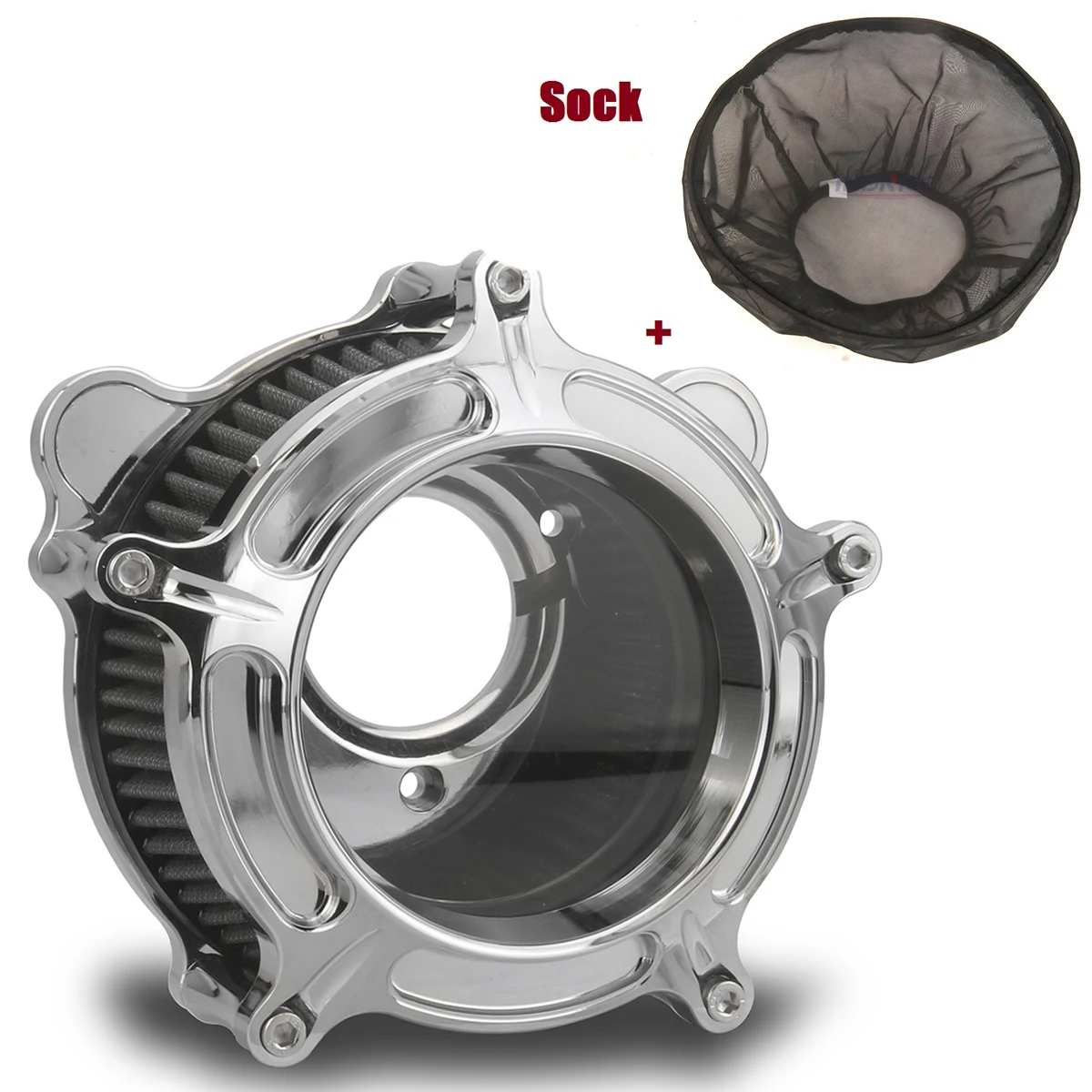 Rain Socker Cover FOR Turbine Air Cleaner Intake Filter Fit For harley ...