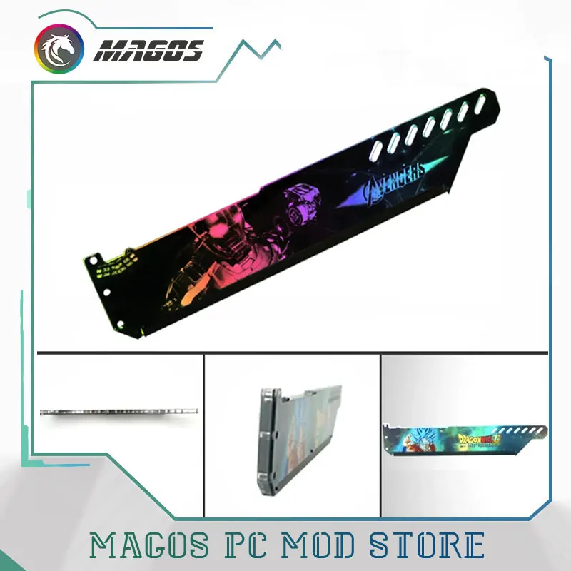 Customized RGB Panel PC Graphics Card Support Personalize Anime/Game ...