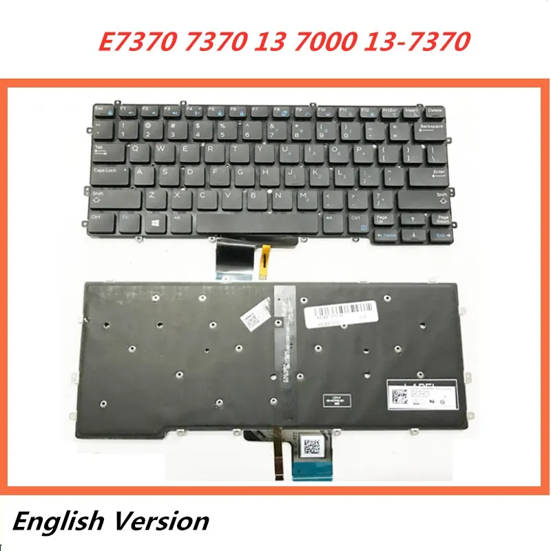 Laptop English Keyboard For Dell Latitude E7370 7370 13 7000 13-7370 ...