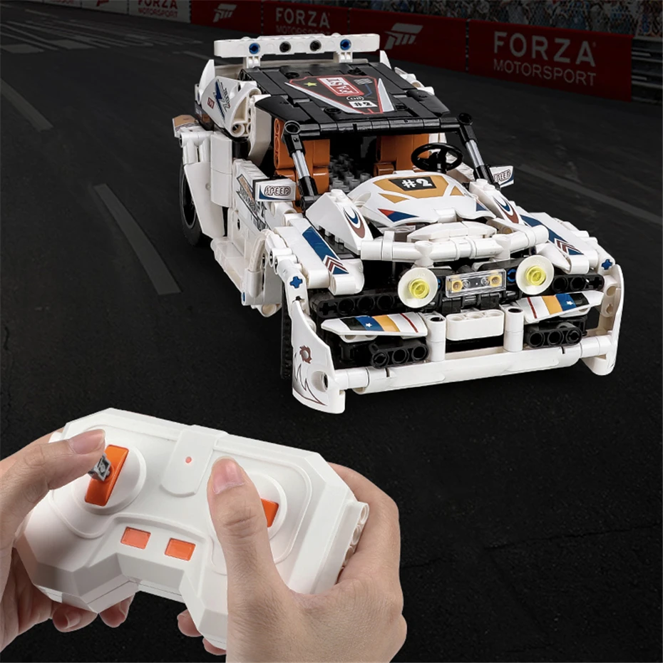 Xingbao 21007 White Flash Sport Car - Building Toys