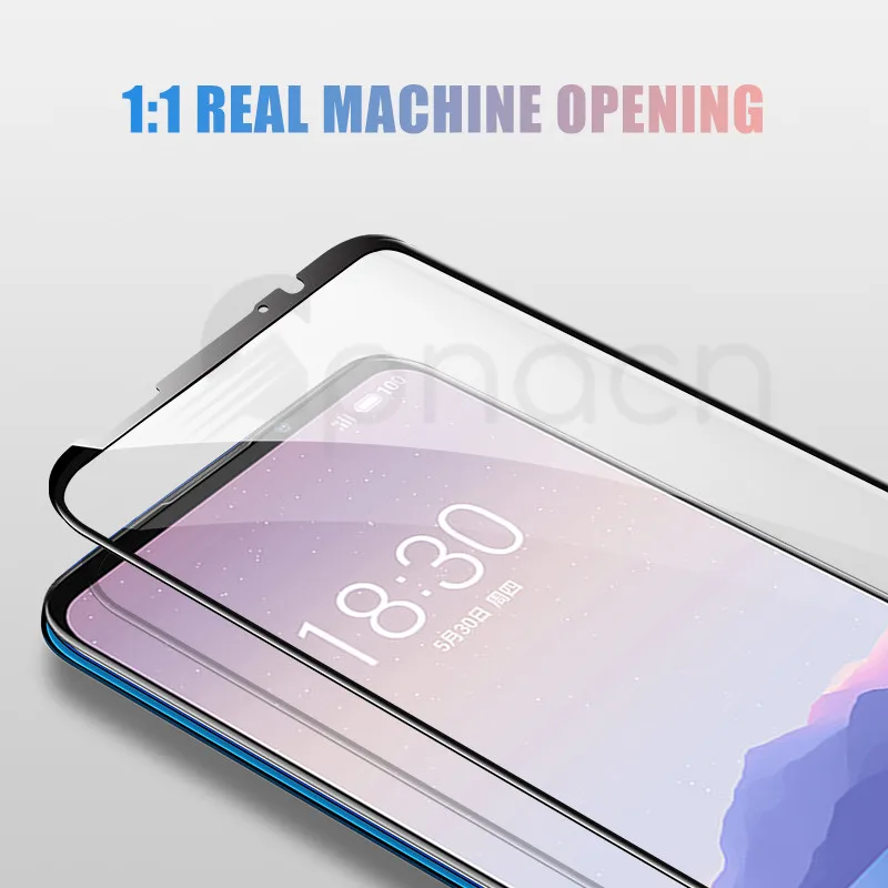 9D полностью изогнутое закаленное стекло для Meizu 16 th Plus 16S 16X 16XS X8 Note 8 9 M8 Pro 7 ...