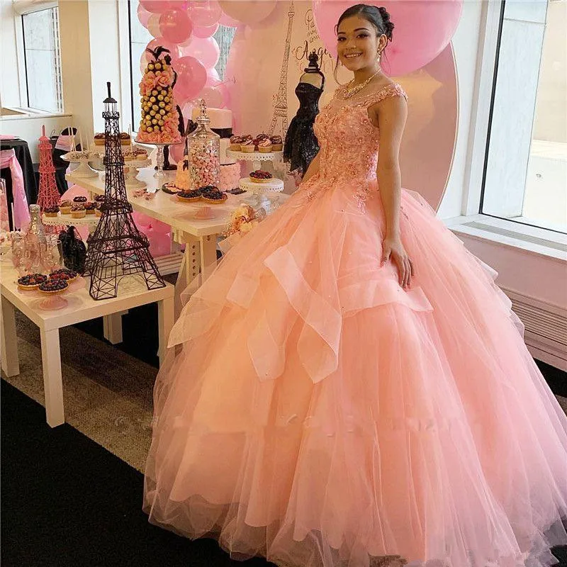Princess Peach Prom Dress