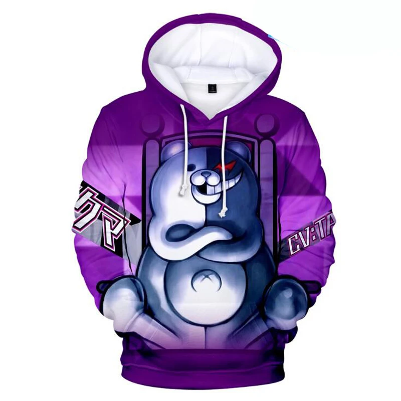 Anime Danganronpa Monokuma Cosplay Costume Hoodies - AllCosplay.com