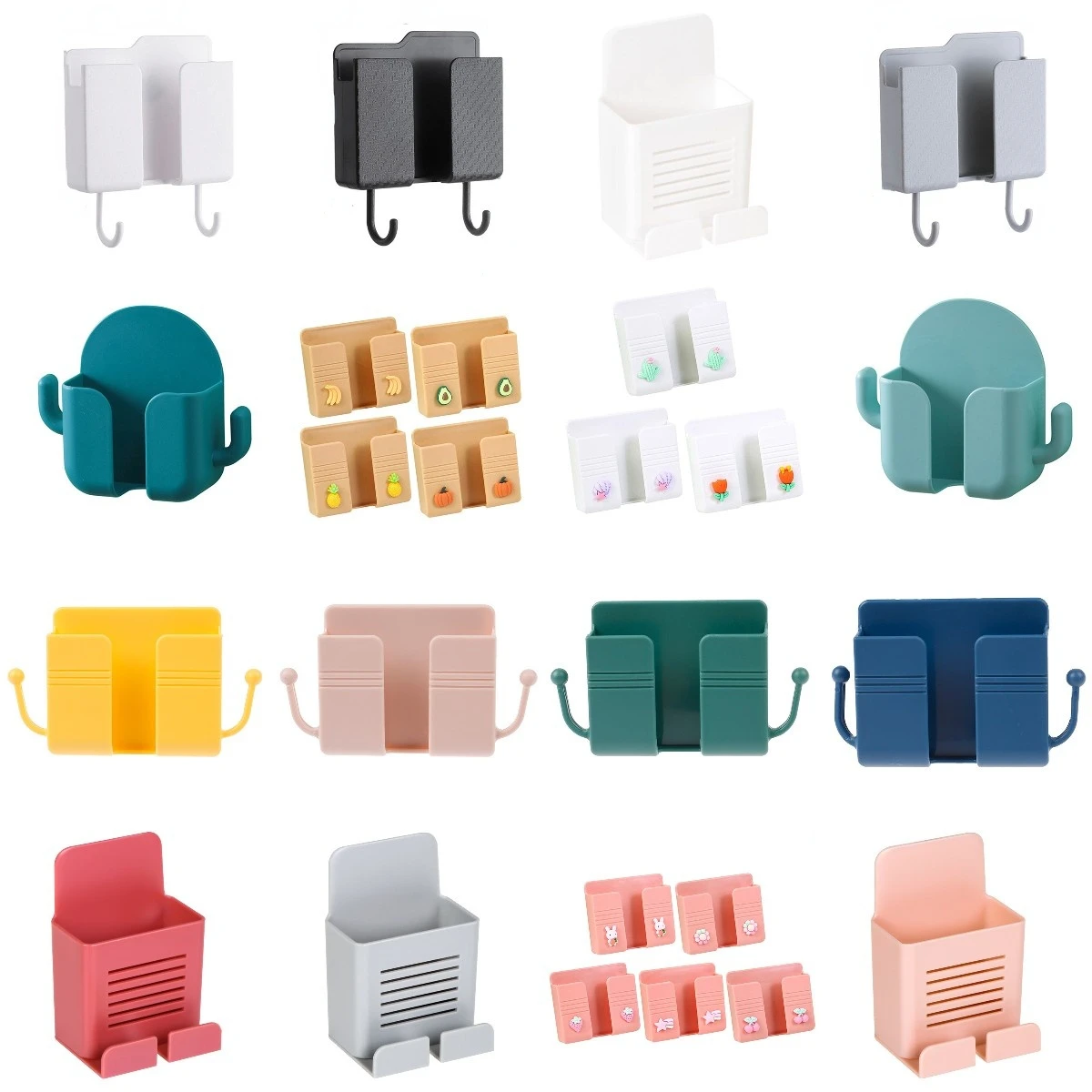 1PC-Wall-Mounted-Organizer-Storage-Box-Remote-Control-Mounted-Mobile ...