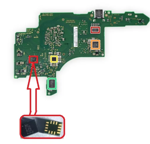 2pcs-30pcs/lot For Nintendo switch Accelerometer Gyroscope gyro IC chip ...