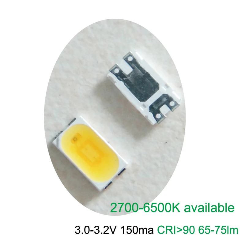 100pcs Koreaseoul 5630 Smd Led 3v 150ma Cri 90+ 135lm/w 2700k To 6500k ...