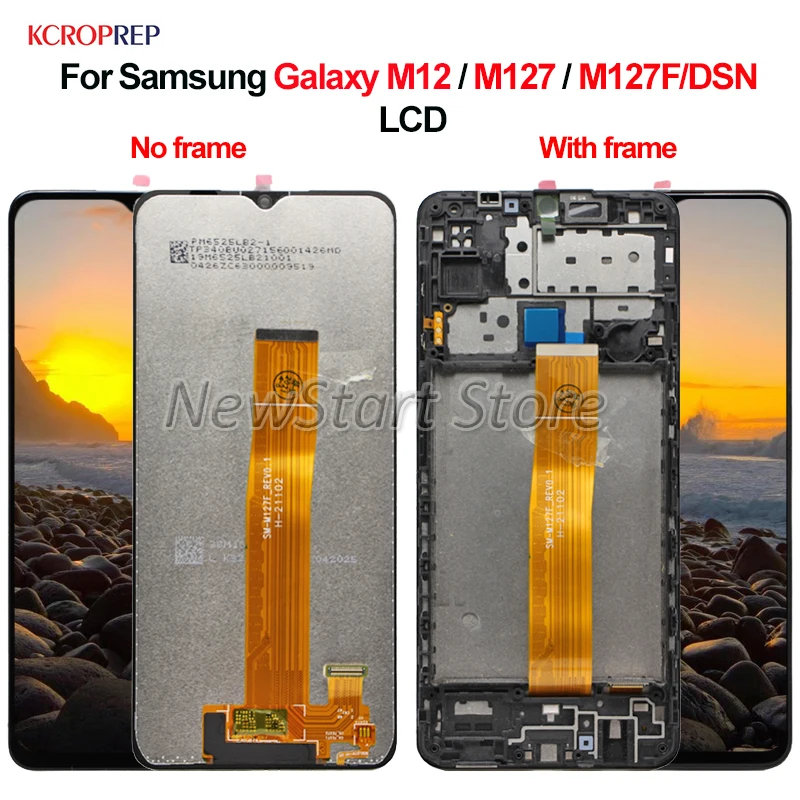 For-Samsung-Galaxy-M12-M127-M127F-DSN-LCD-Display-Touch-Screen ...