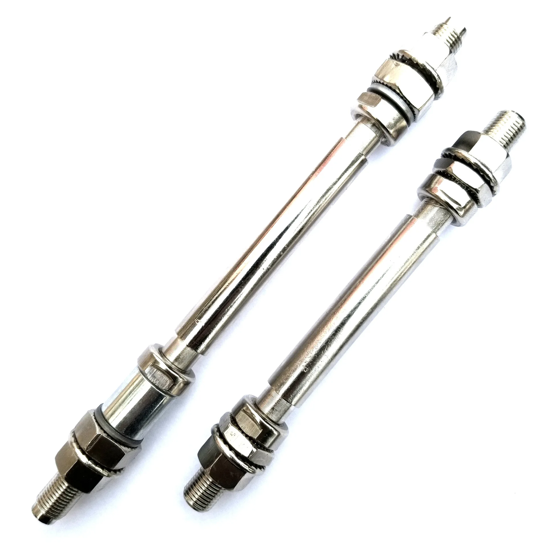 14CM 18CM Bicycle Wheel Hub Axle Front Rear Bearing Solid Shaft Bicycle ...