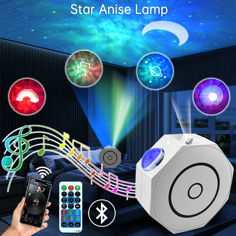 Sky Lite Led Laser Star Projector Galaxy Lighting Nebula Lamp For ...