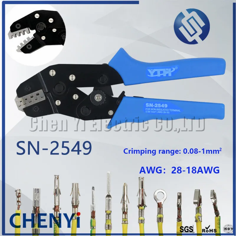 Crimpando-a-ferramenta-Alicadores-para-o-terminal-Crimp-SN-2549-AWG28 ...